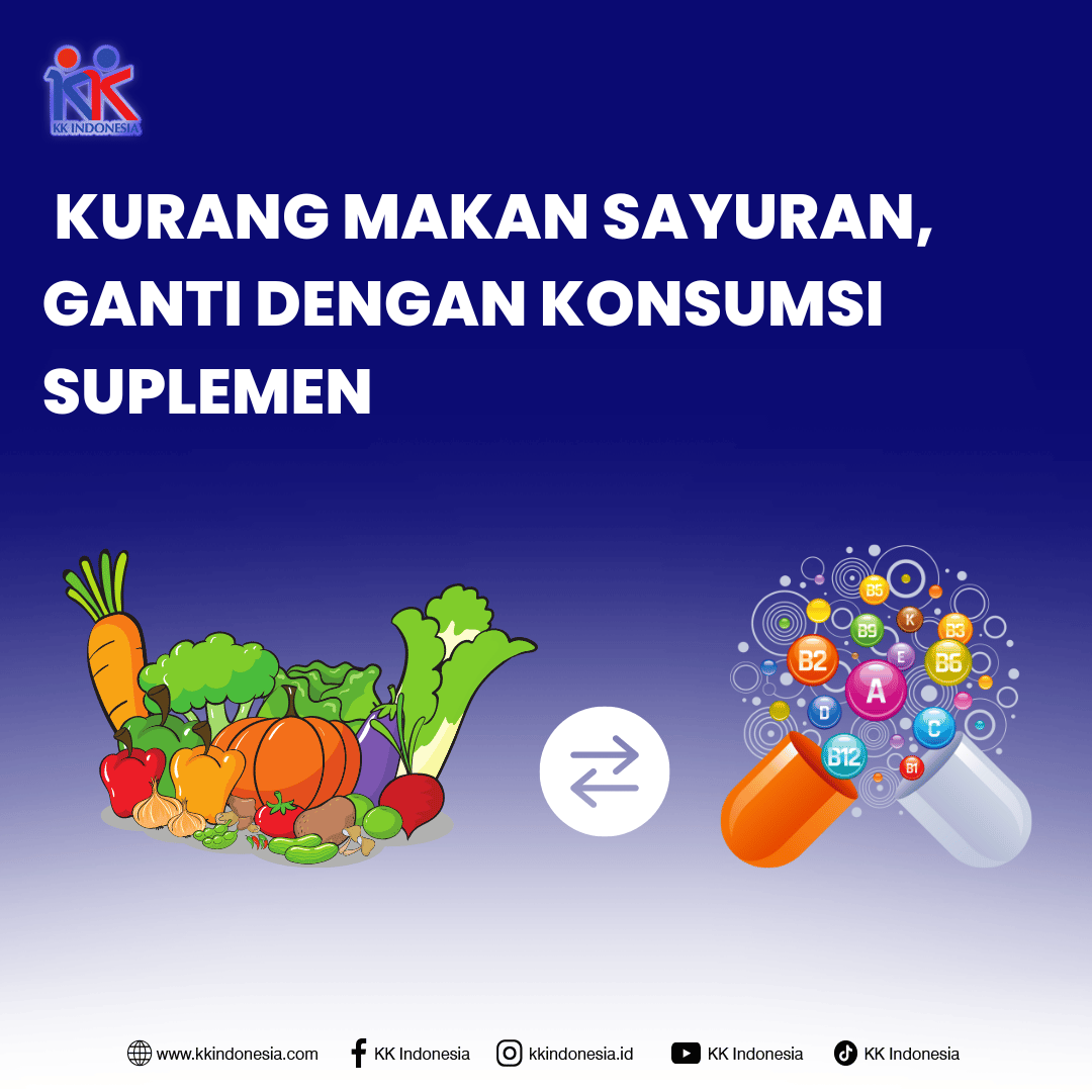 Kurang Makan Sayuran? Pertimbangkan Ganti dengan Konsumsi Suplemen ...